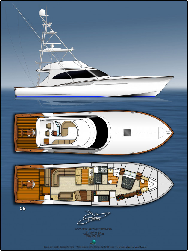 Spencer 59' - Applied Concepts Unleashed Yacht Design